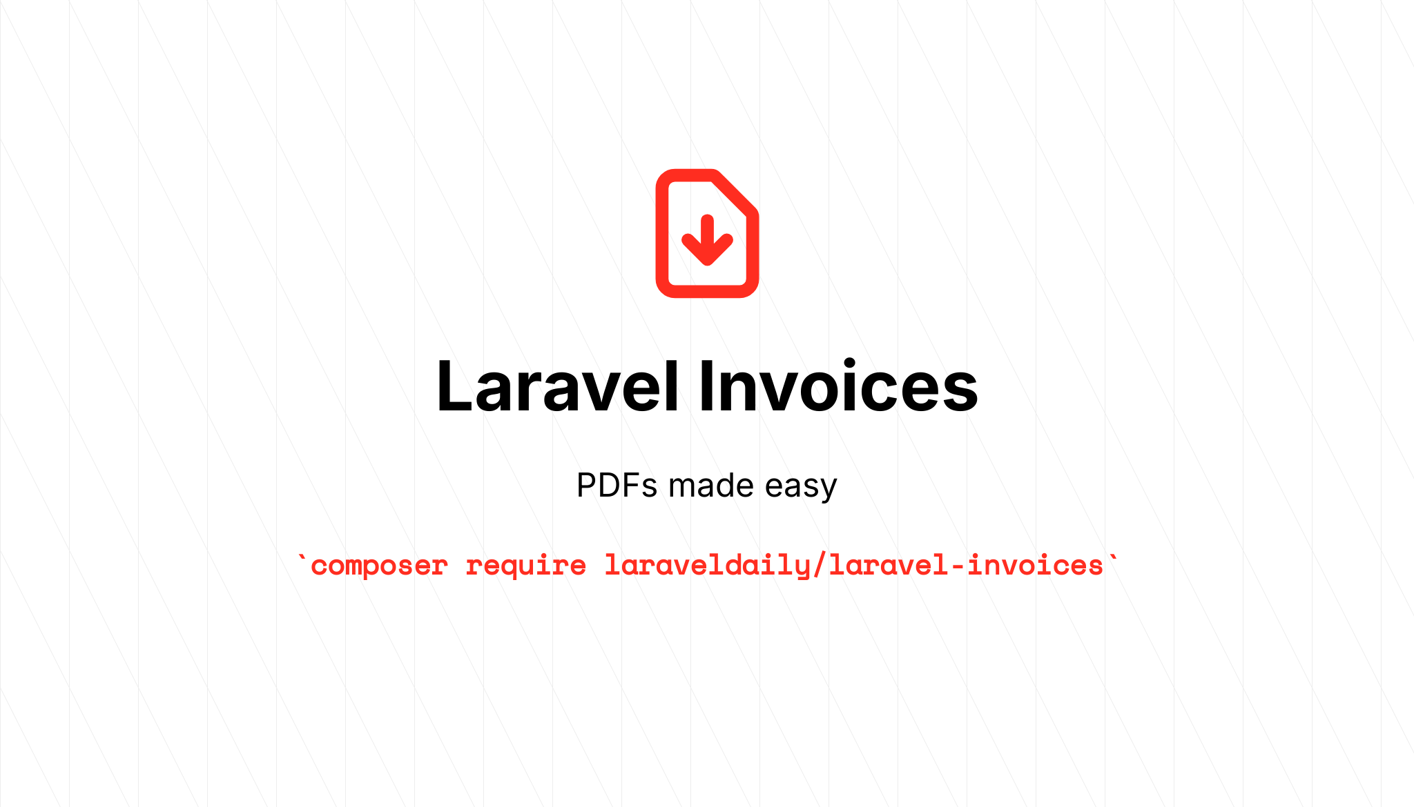 Github Laraveldailylaravel Invoices Laravel Package To Generate Pdf